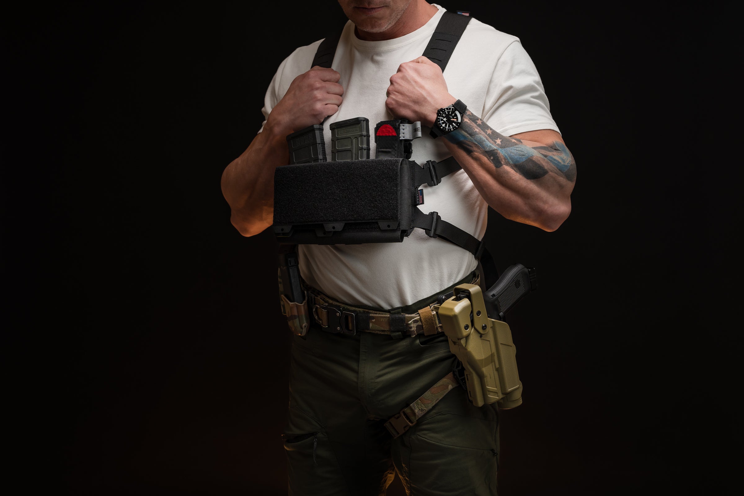 Universal Chest Rig Harness - Multicam / OS | OTTE Gear