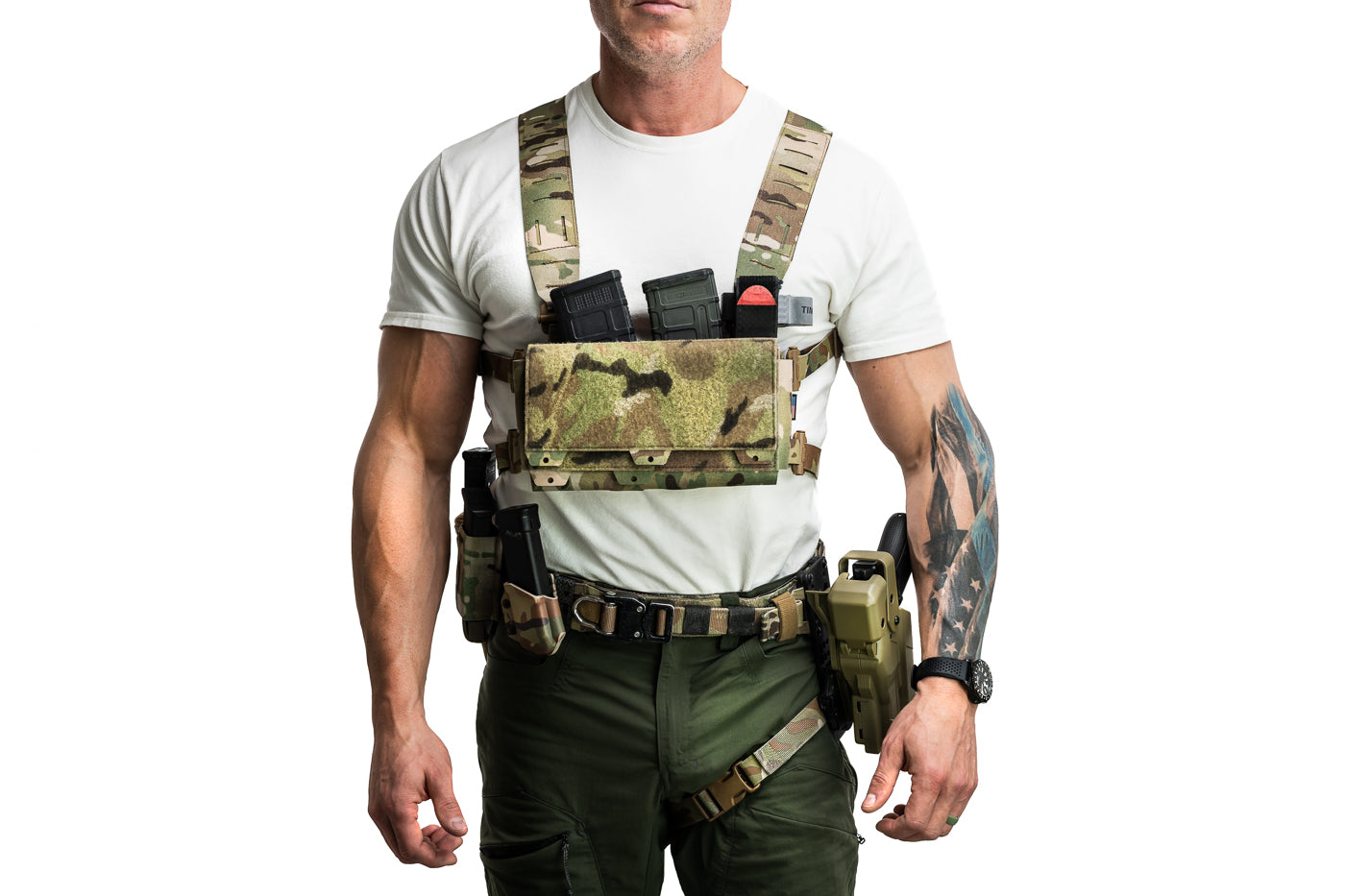 Universal Chest Rig Harness - Multicam / OS | OTTE Gear